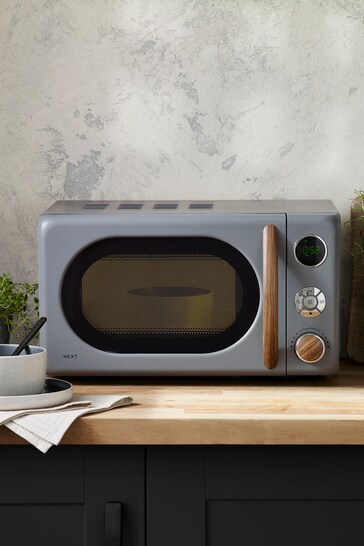 Buy Grey Bronx Microwave from the Next UK online shop