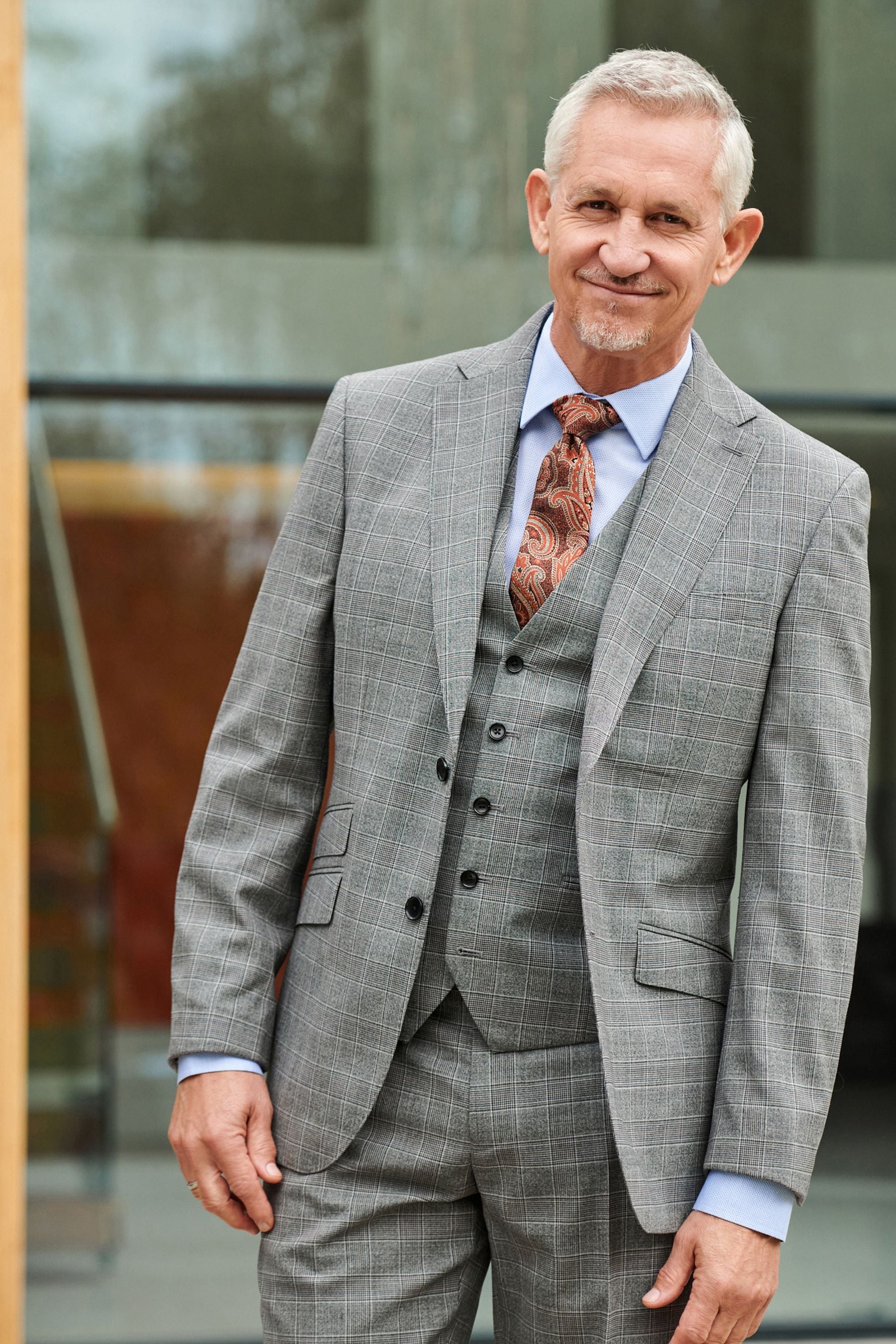 Buy Light Grey Tailored Light Grey Tailored Signature Empire Mills ...