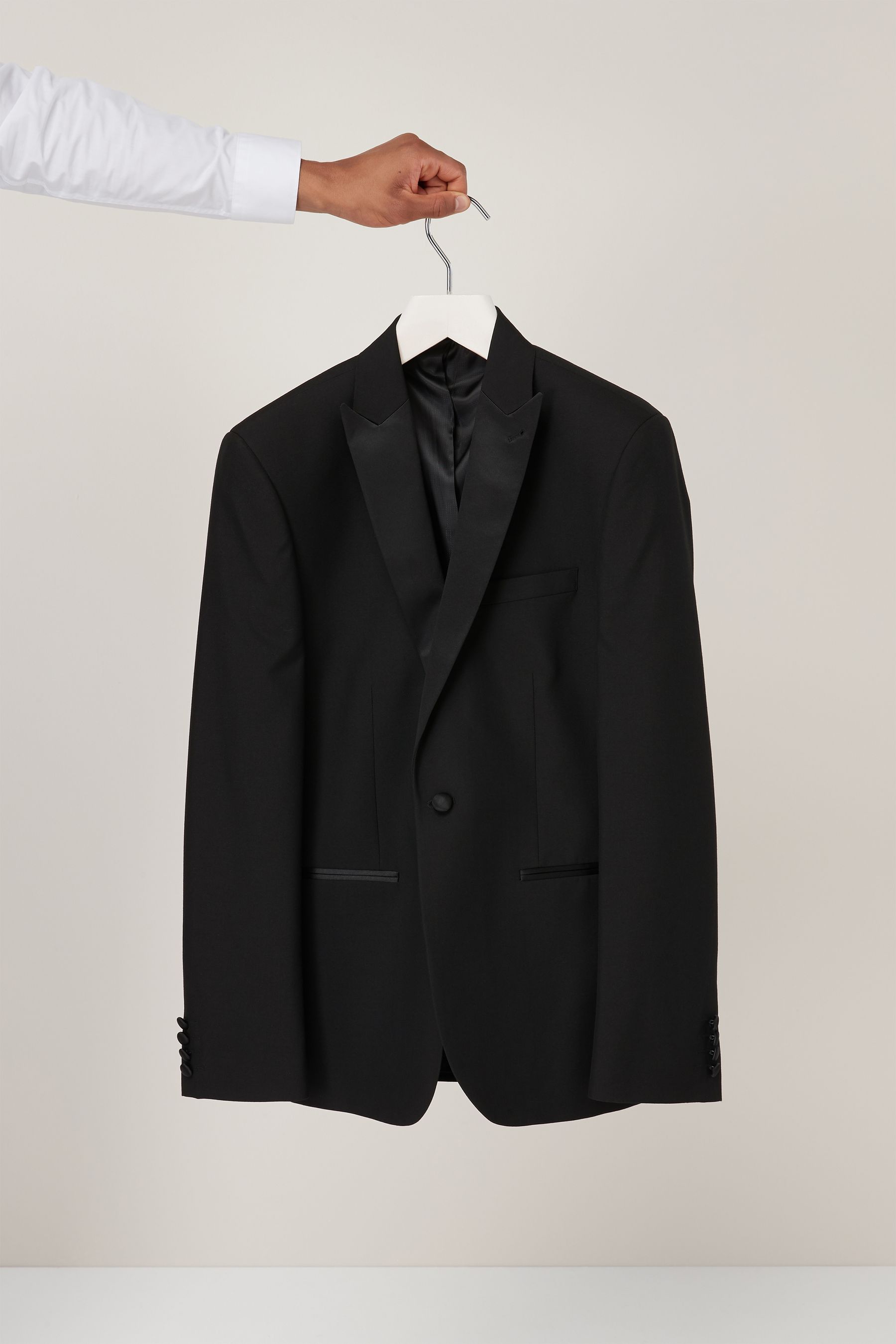 Buy Black Skinny Next Tuxedo Suit: Jacket from the Next UK online shop