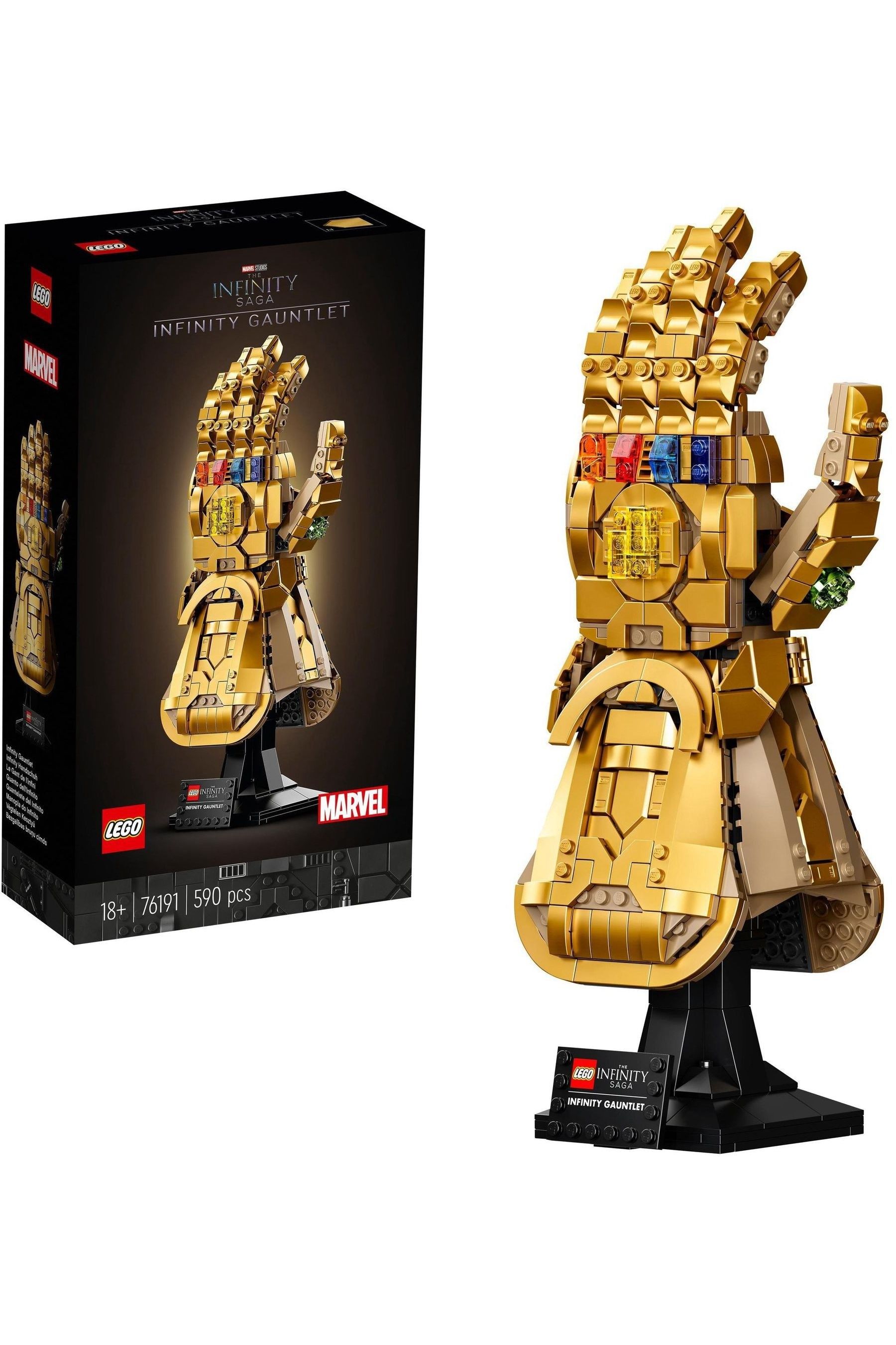 Buy LEGO Marvel Infinity Gauntlet Thanos Set for Adults 76191 from the ...