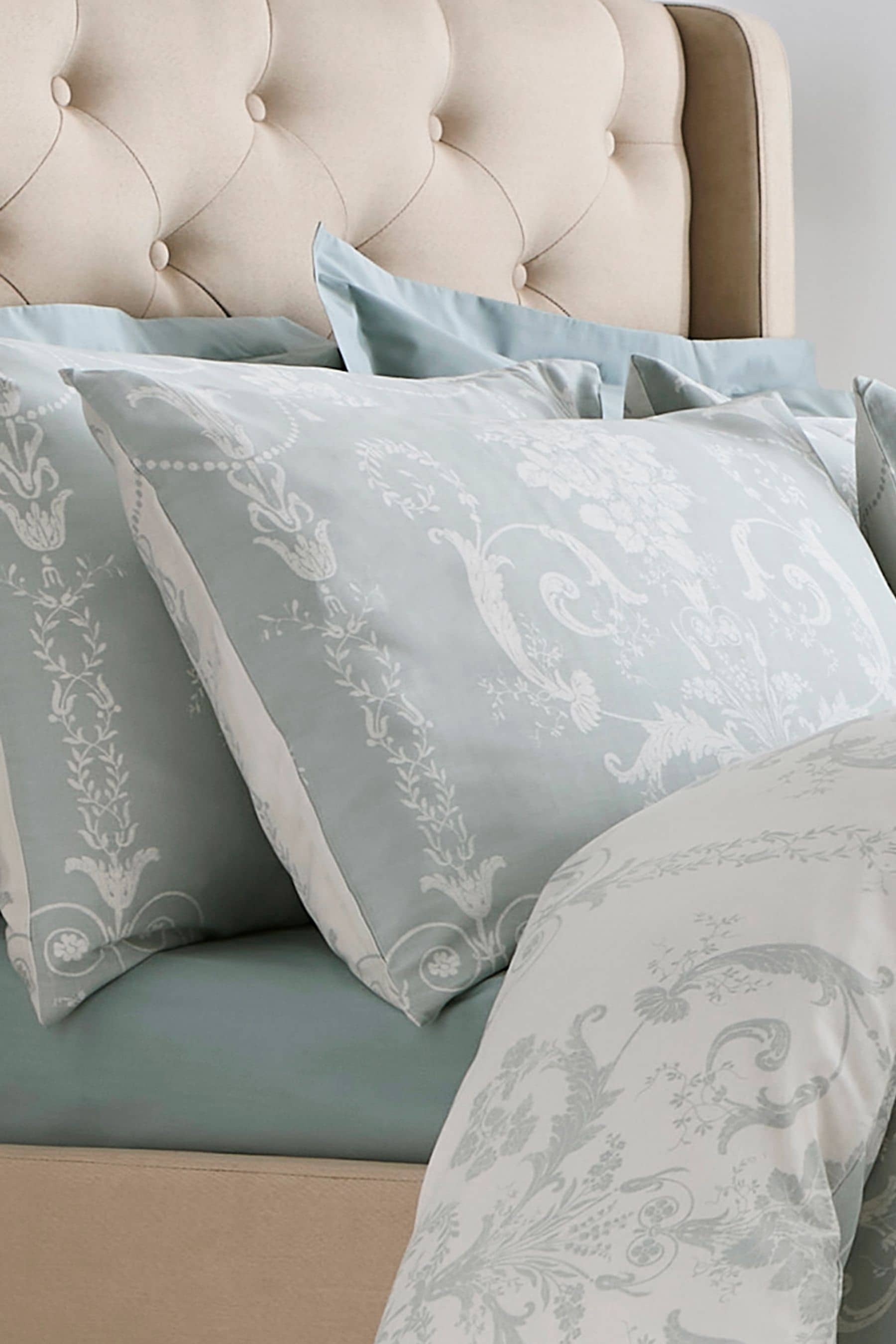 Buy Laura Ashley Duck Egg Blue 200 Thread Count Set Of 2 Josette